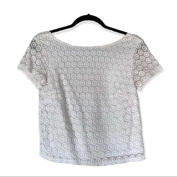 Lilly Pulitzer for Target | Tops | Lilly Pulitzer For Target White Lace ...